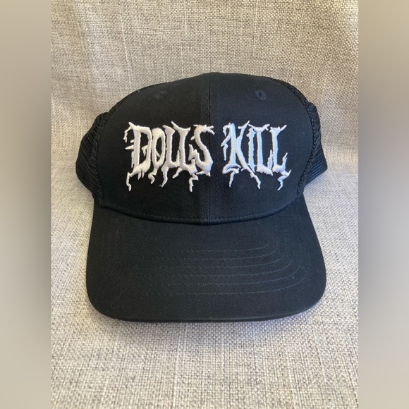 Accessories | Dollskill Logo Trucker Hat | Poshmark